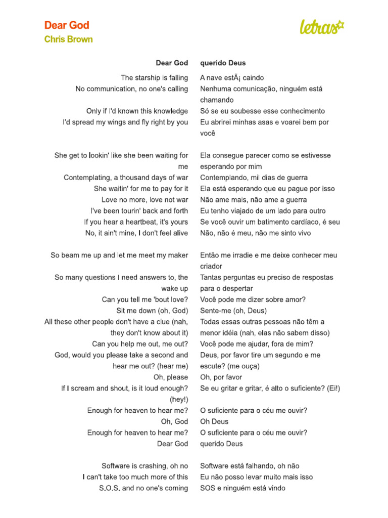 dear God | PDF