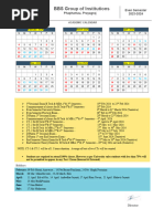Academic Calendar of Aktu 2024 To 2025 | PDF