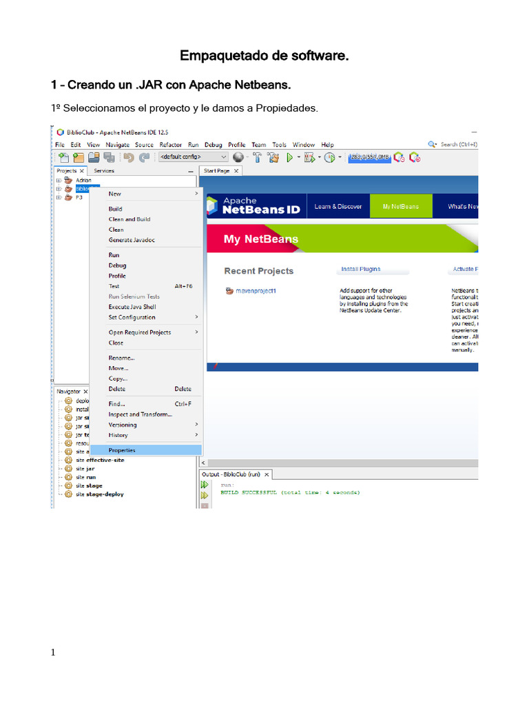 Teoría QUINTA PARTE Empaquetado Software Java | PDF