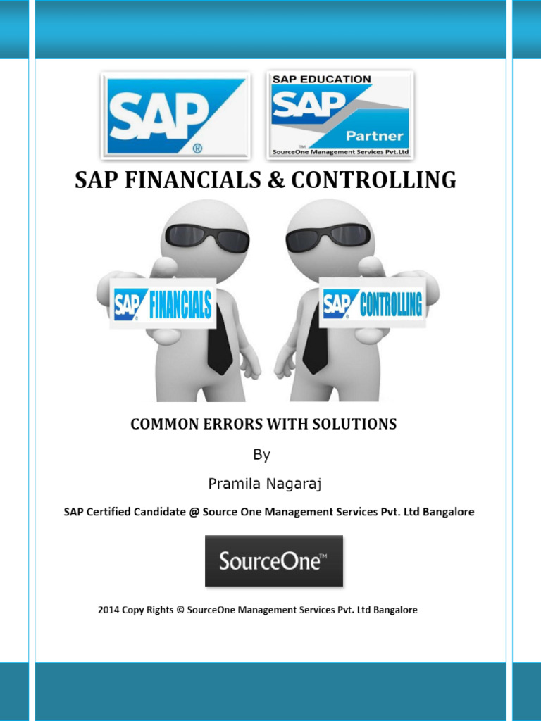 Common Errors in Sap Fico With Solutions - TOAZ - Info | PDF