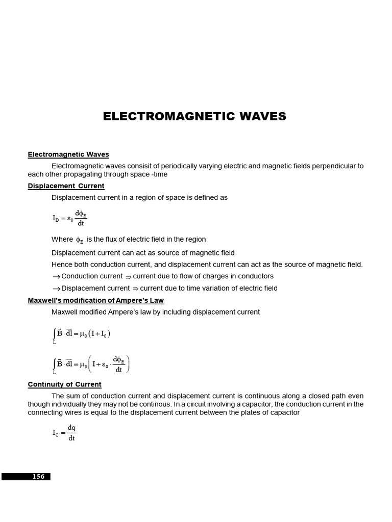 Electromagnetic Waves | PDF