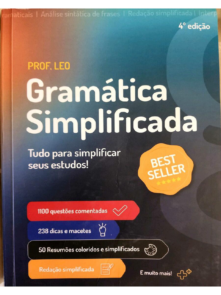 Gramatica Simplificada Professor Leo | PDF