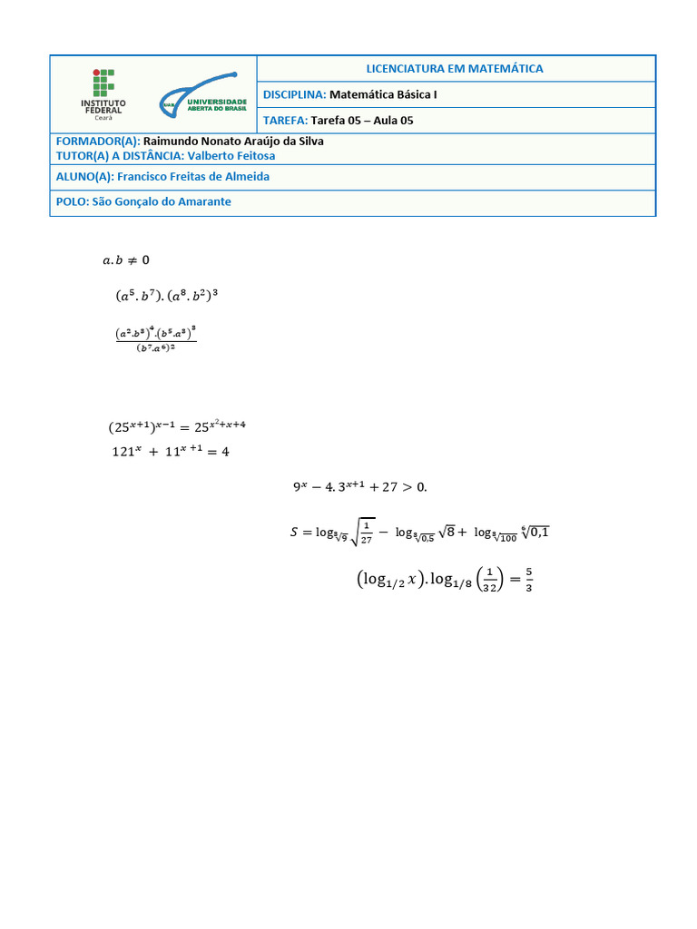 MATEMATICA 5 | PDF
