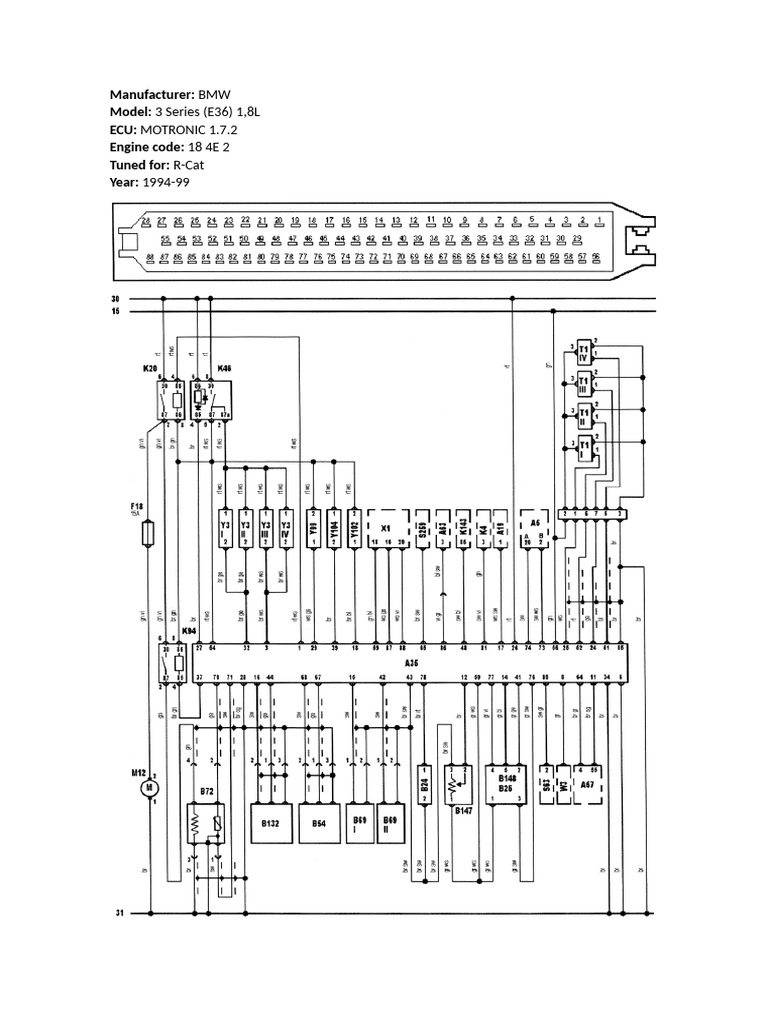 BMW Wiring Diagram | PDF