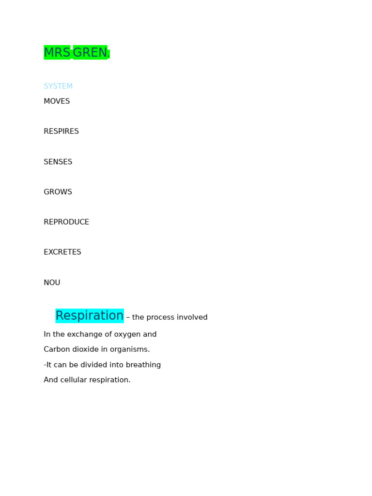 MRS Gren: System | PDF