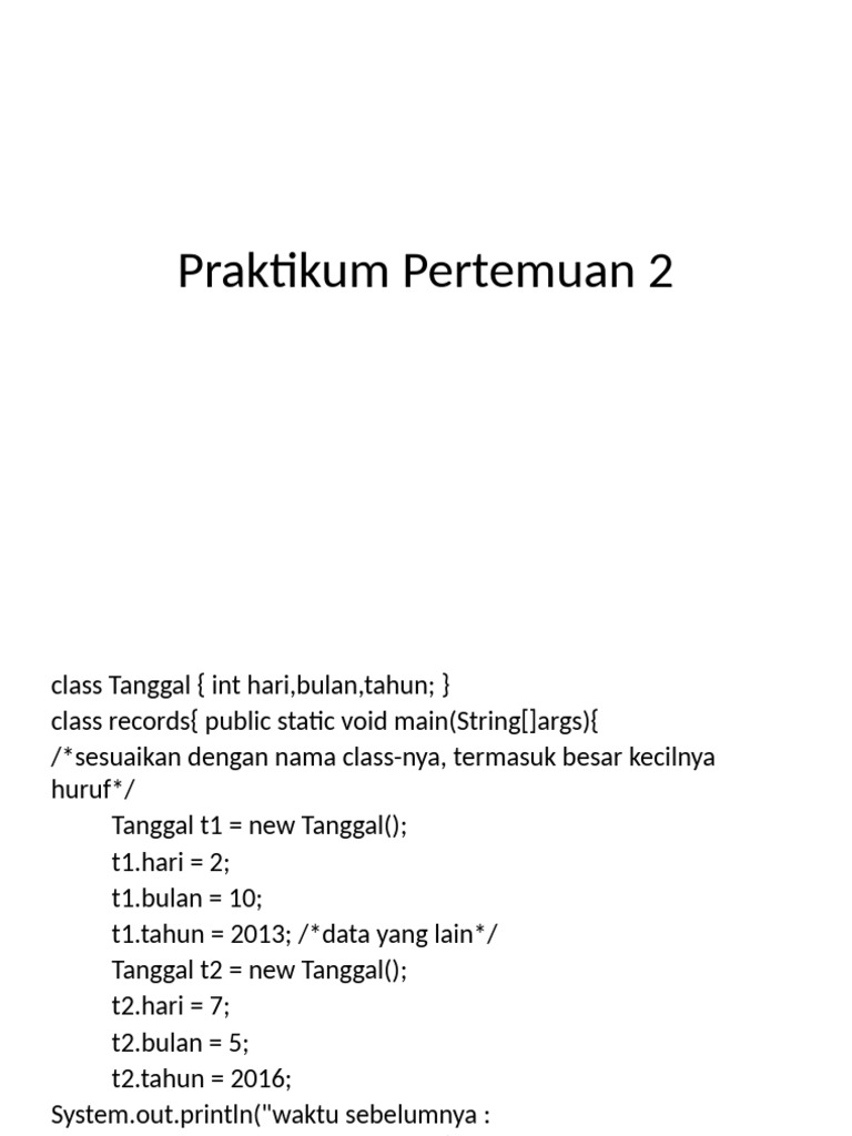 Materi Praktikum 2 Allstrukdata | PDF