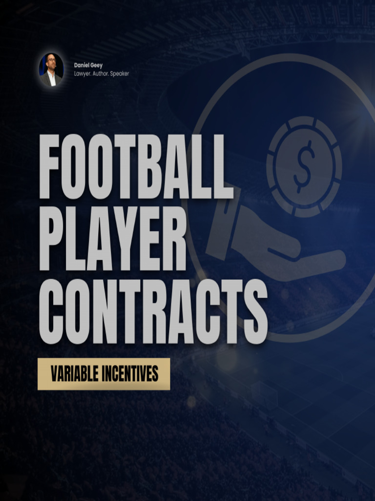 Football Players Contract (Incentive) | PDF