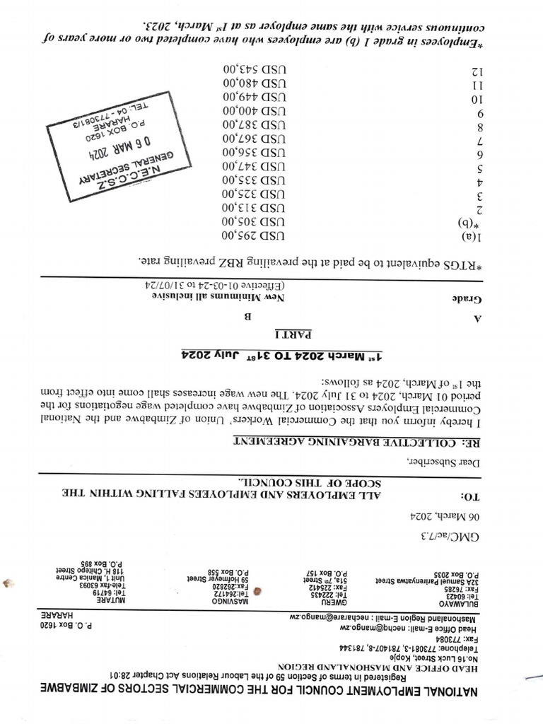 NEC COMMERCIAL March 24 Wages20240311 - 08454992 | PDF