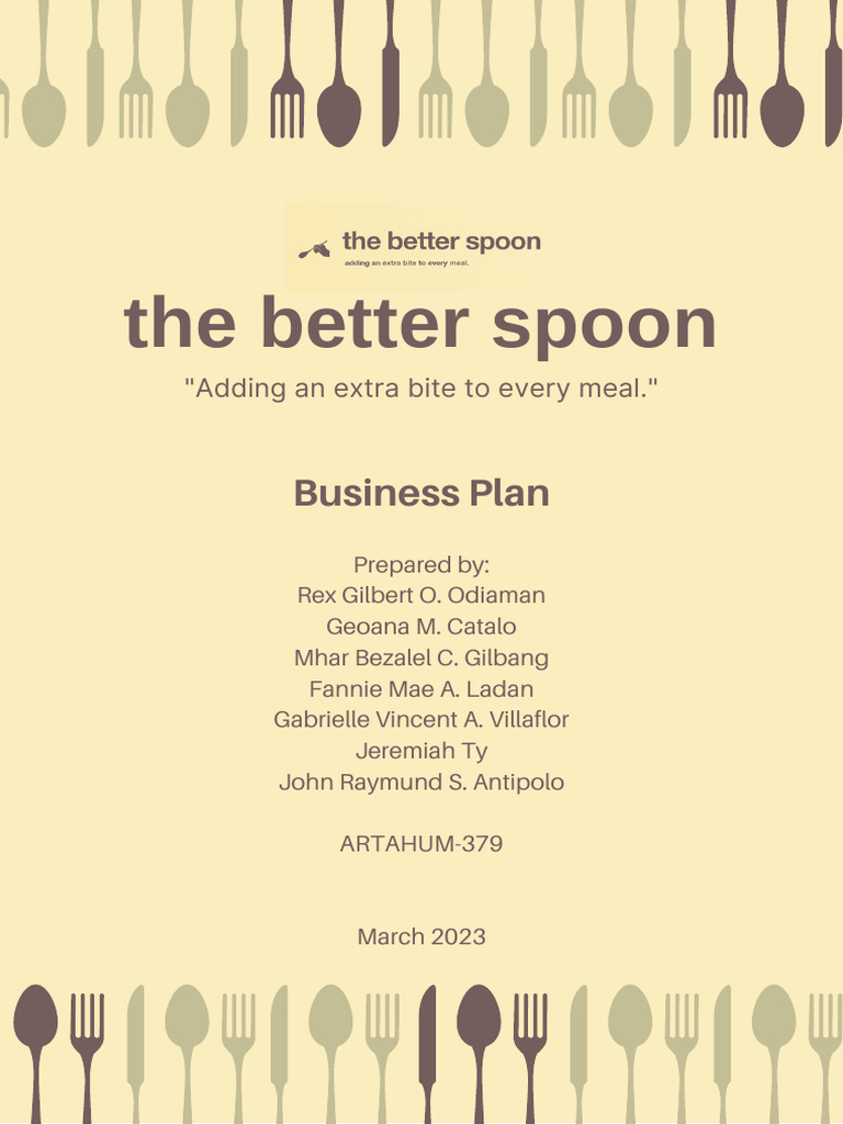 The Better Spoon | PDF