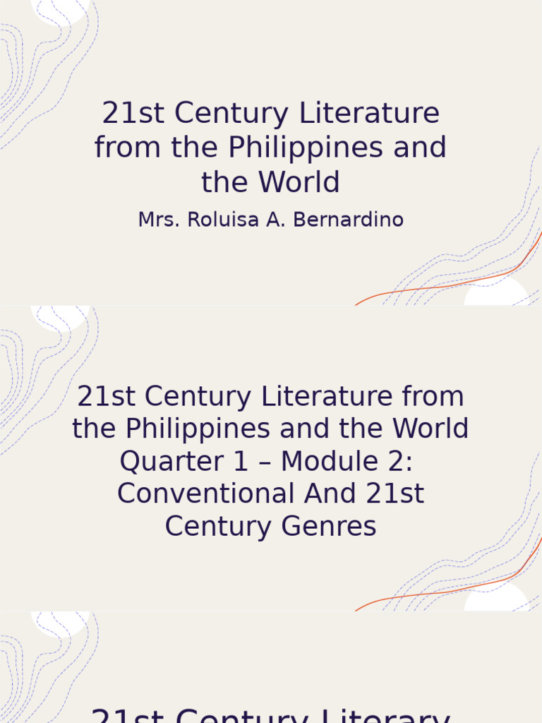 Module 2 21st Century 2 | PDF