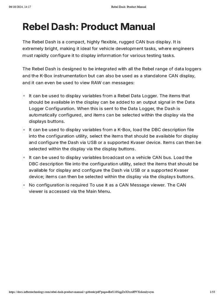 Rebel Dash - Board | PDF