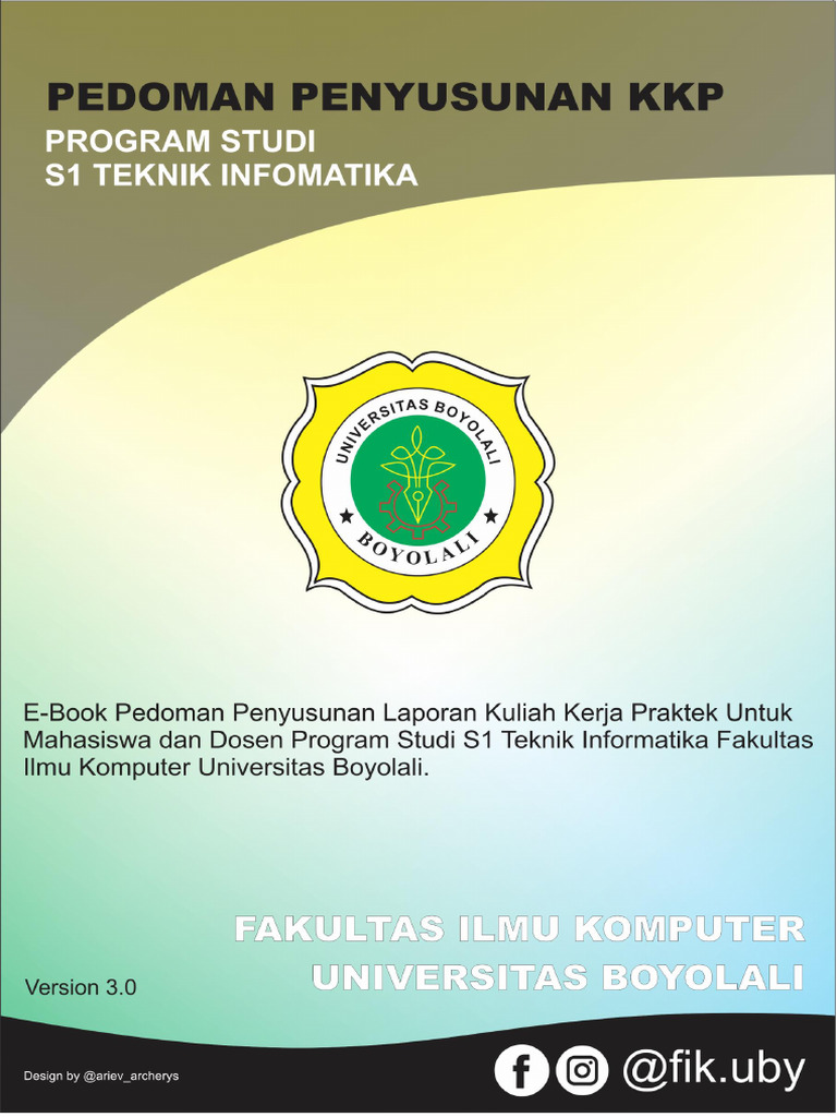 Pedoman Penyusunan KKP Versi 3.0 | PDF