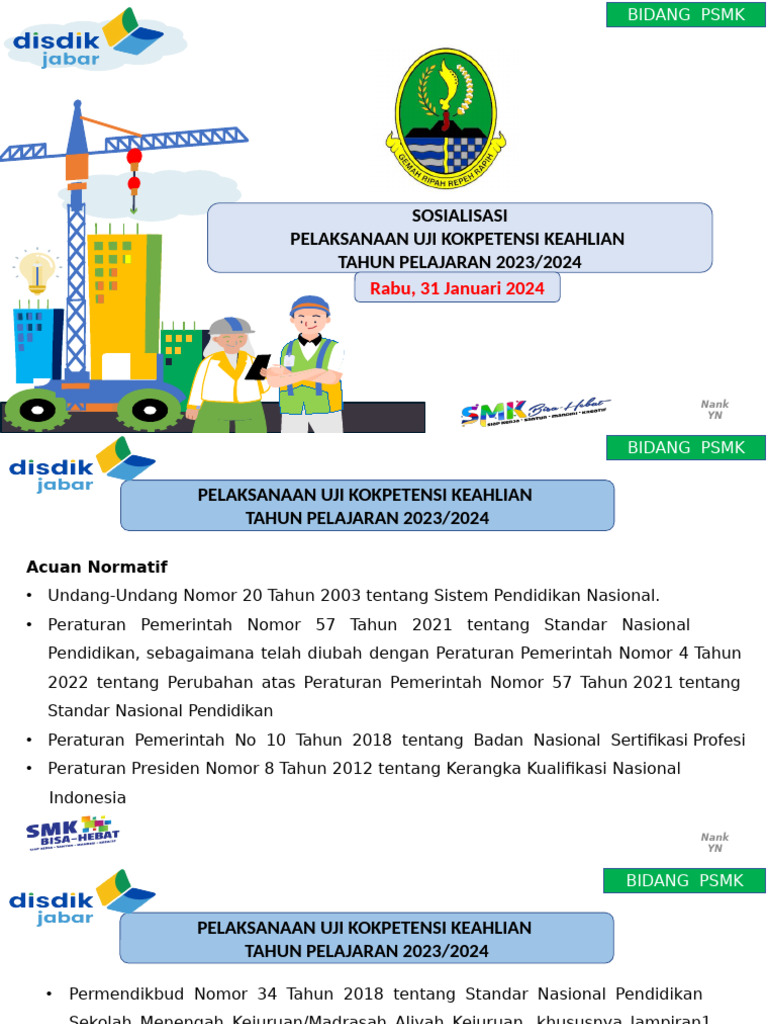 Pelaksanaan UKK - 2024 | PDF