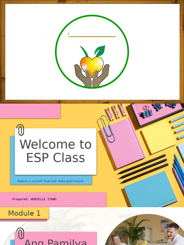 Module 1 Ang Pamilya Bilang Likas Na Institusyon | PDF