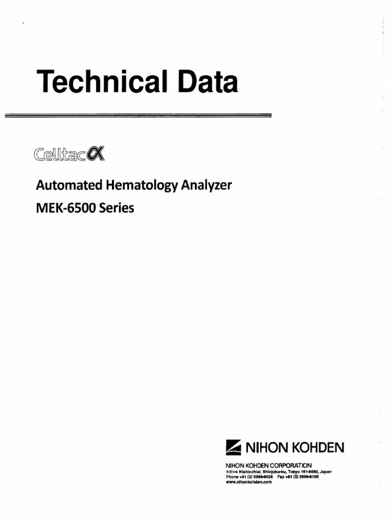 6510 technical data | PDF