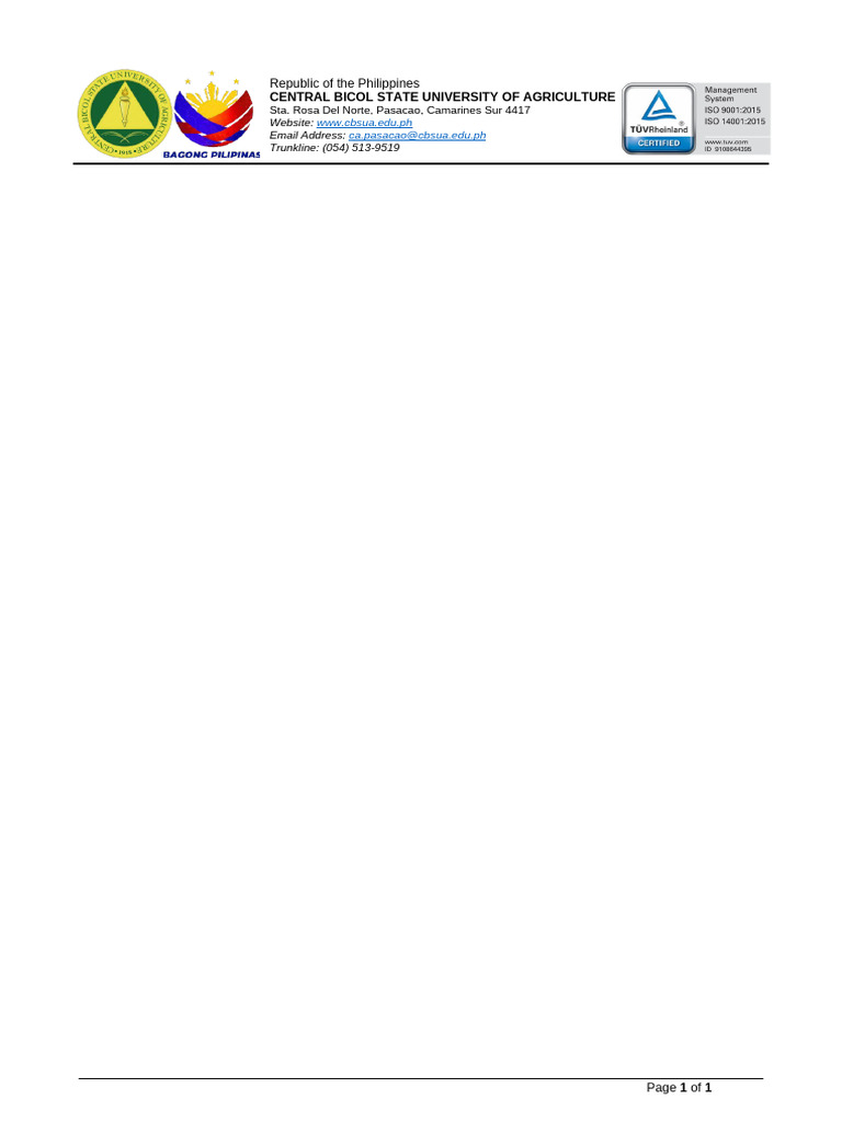 E. Template Header Pasacao For Communication | PDF