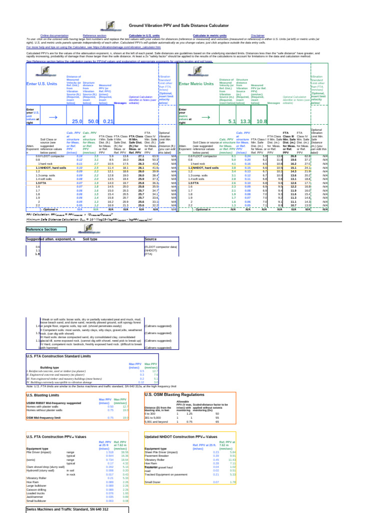 Vibration Calculator | PDF