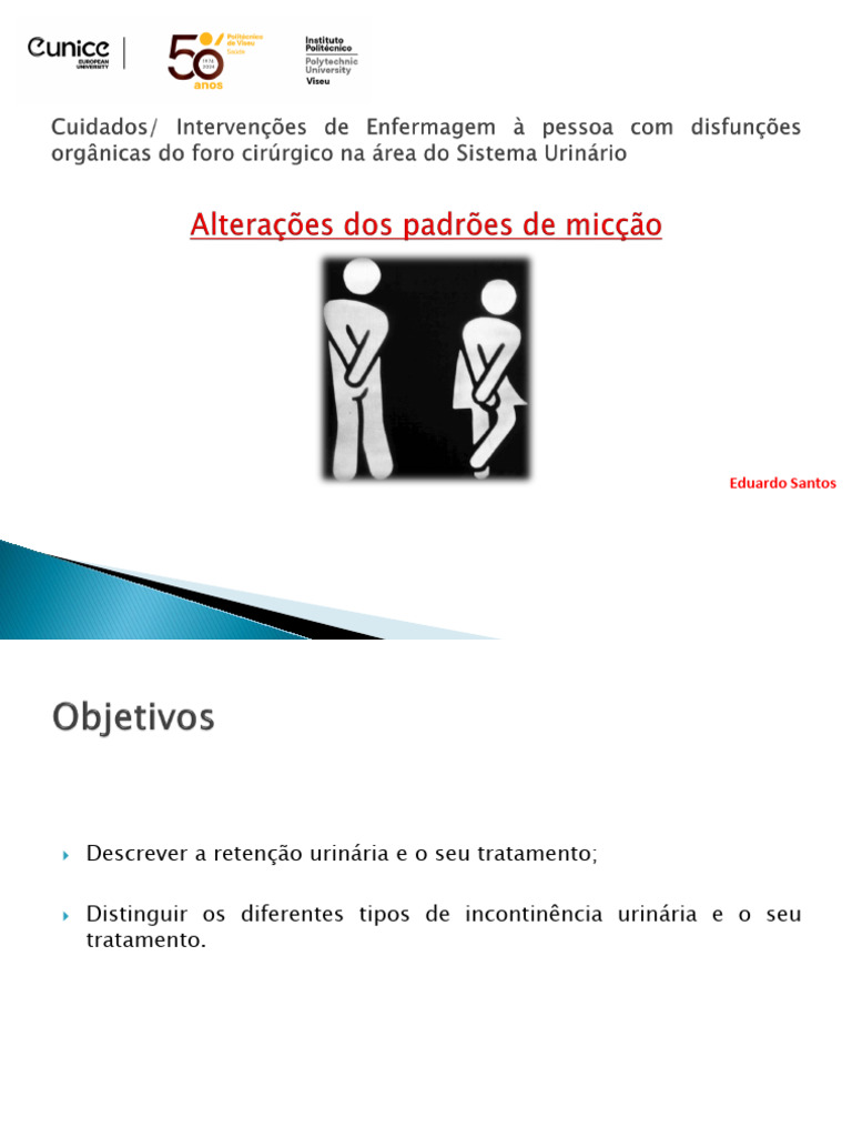 1.4. Alterações Dos Padrões de Micção | PDF