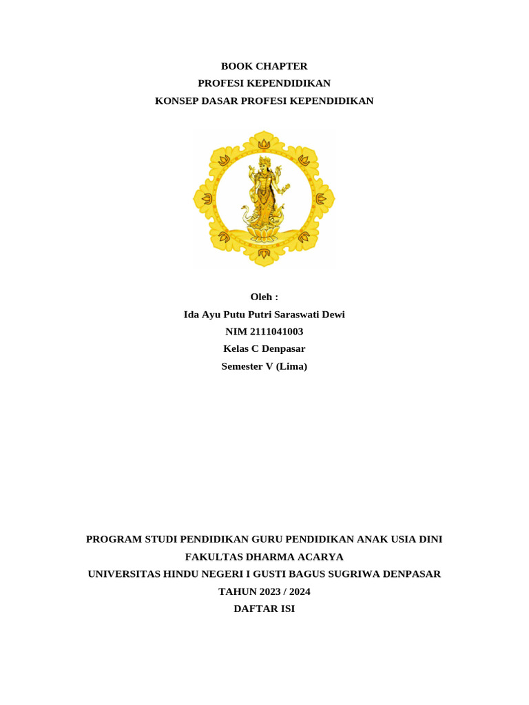 Book Chapter Dayas | PDF