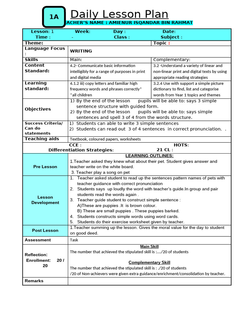 LPLAN-Y1 Arif - Week 25sesi 2024 | PDF