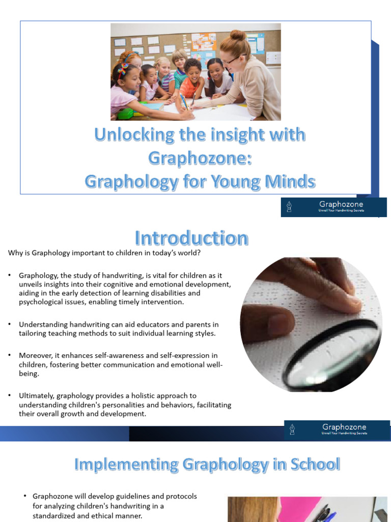 Graphology For Young Minds | PDF