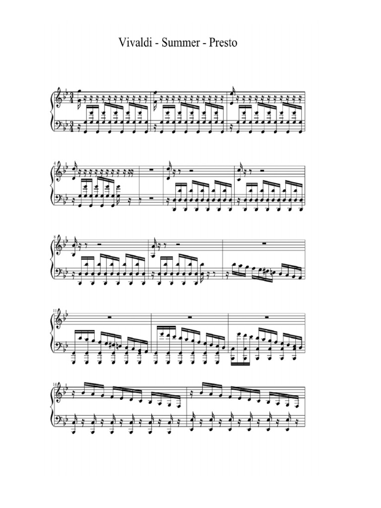 Summer Vivaldi | PDF