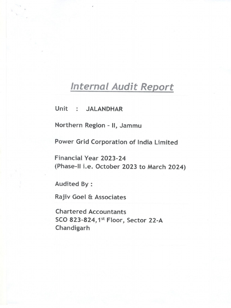 IAR Compliance - Jalandhar | PDF