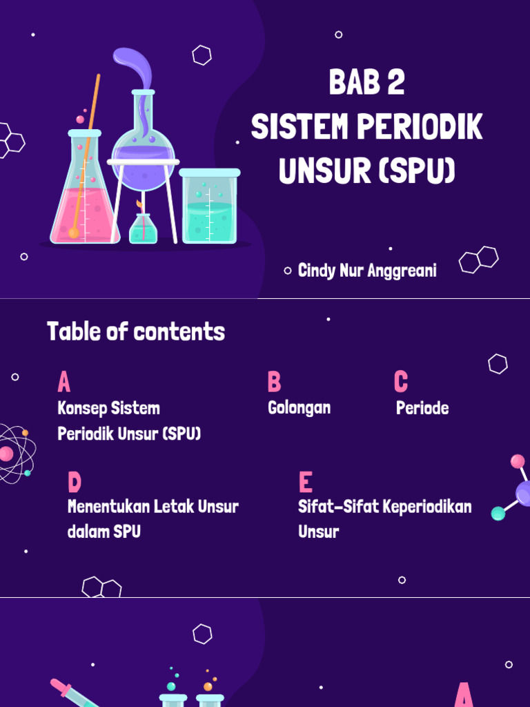 Fix Bab 2 Sistem Periodik Unsur (Spu) P | PDF