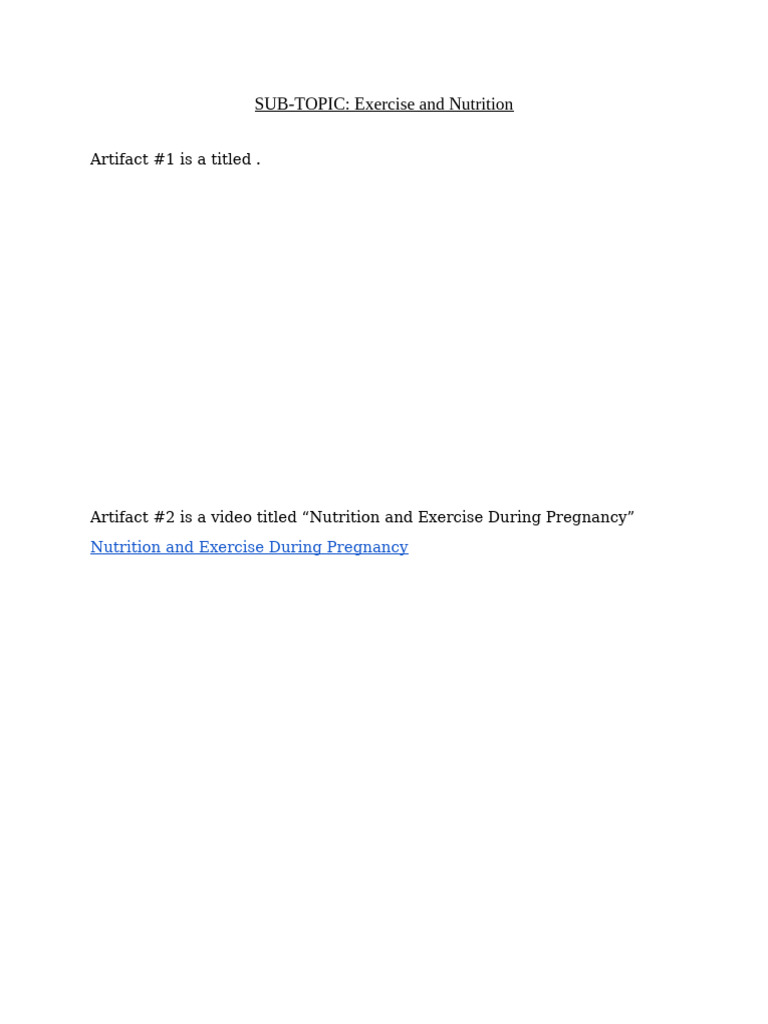 English Sba - Artifacts | PDF