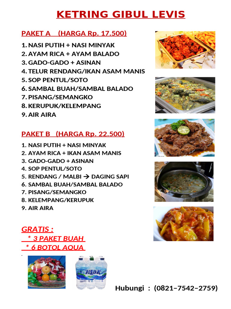 Ketring Gibul Levis | PDF