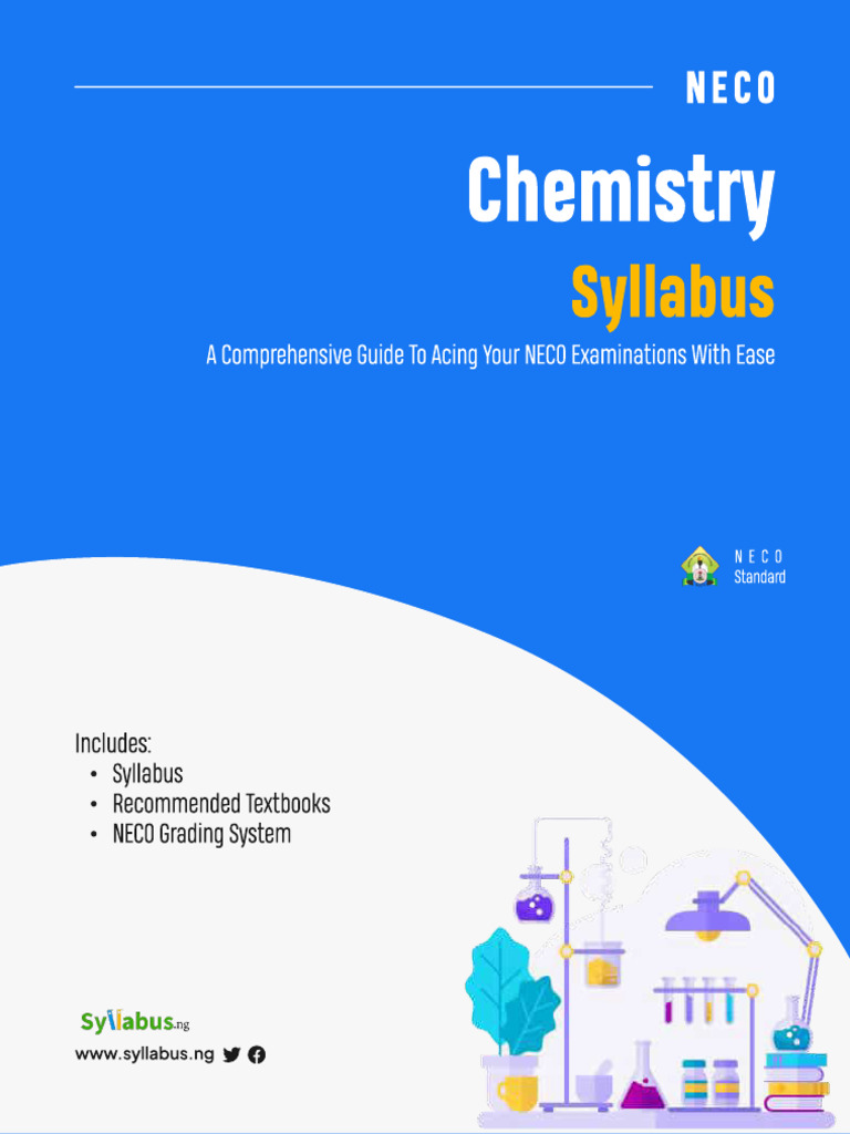 Chemistry NECO Syllabus - SyllabusNG | PDF | Chemical Bond | Chemical Compounds