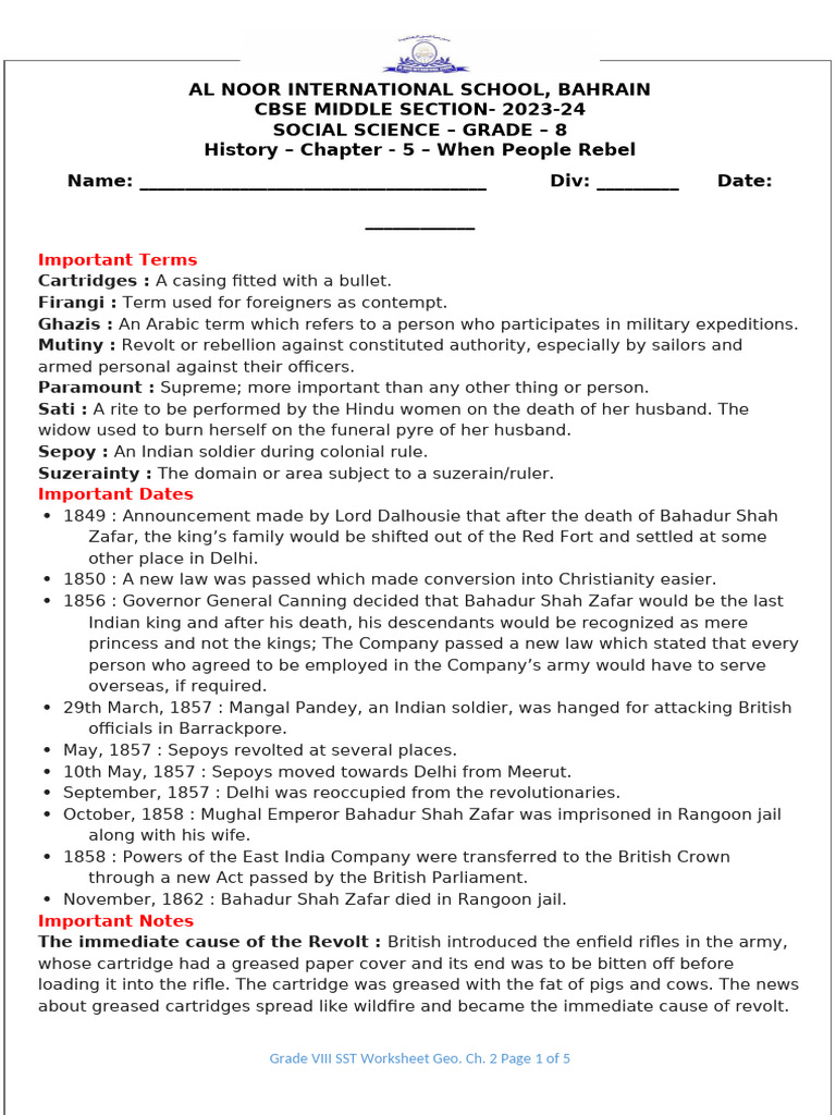 CH 2 Reference Material | PDF