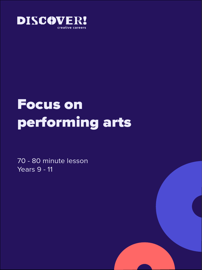 focus-on-performing-arts-lesson-plan | PDF focus-on-performing-arts-lesson-plan | PDF