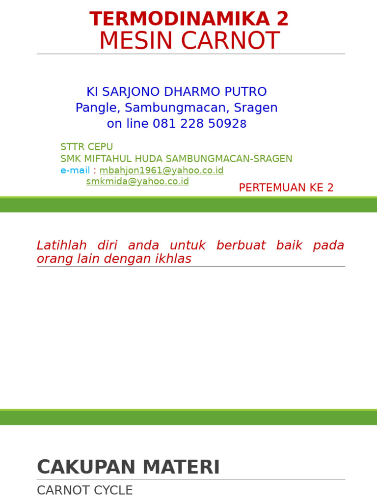 1143_0TERMO 02-CARNOT CYCLE | PDF