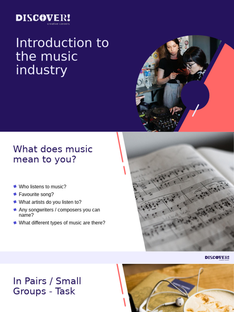 Introduction To The Music Industry Powerpoint | PDF