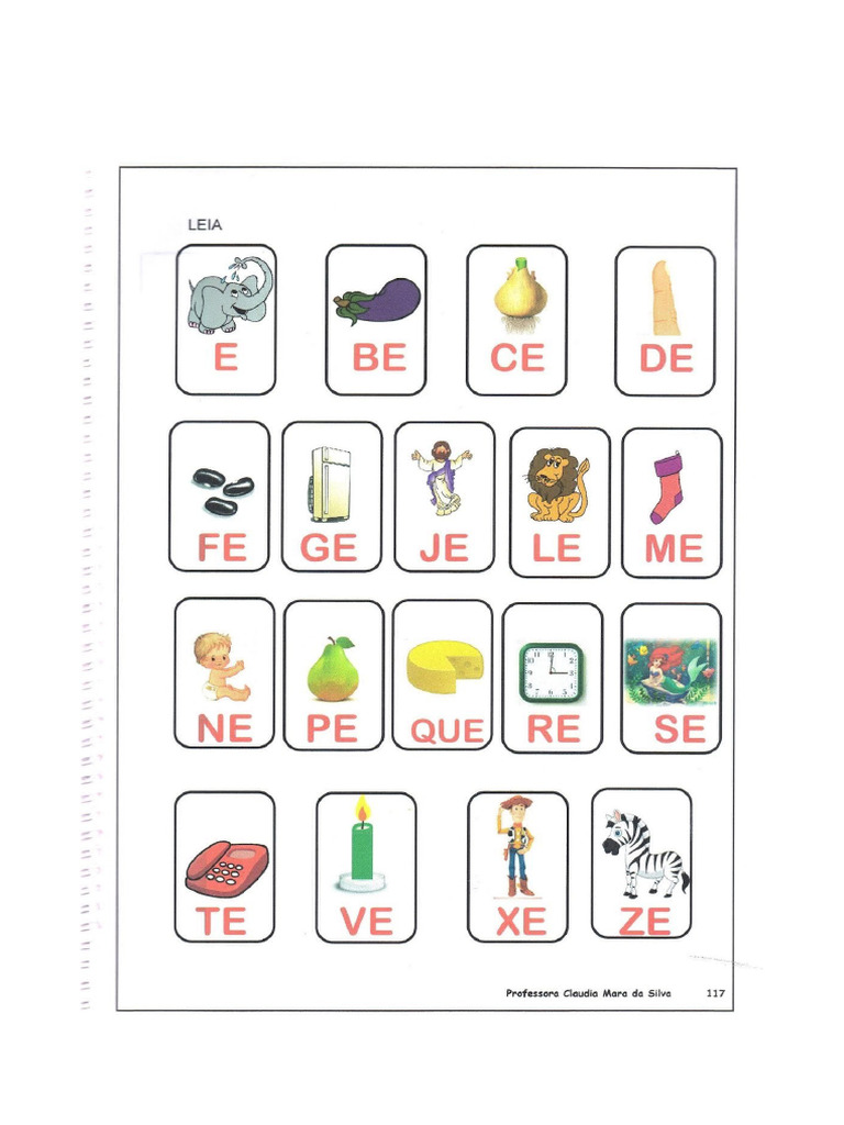 Fichas Abacada | PDF