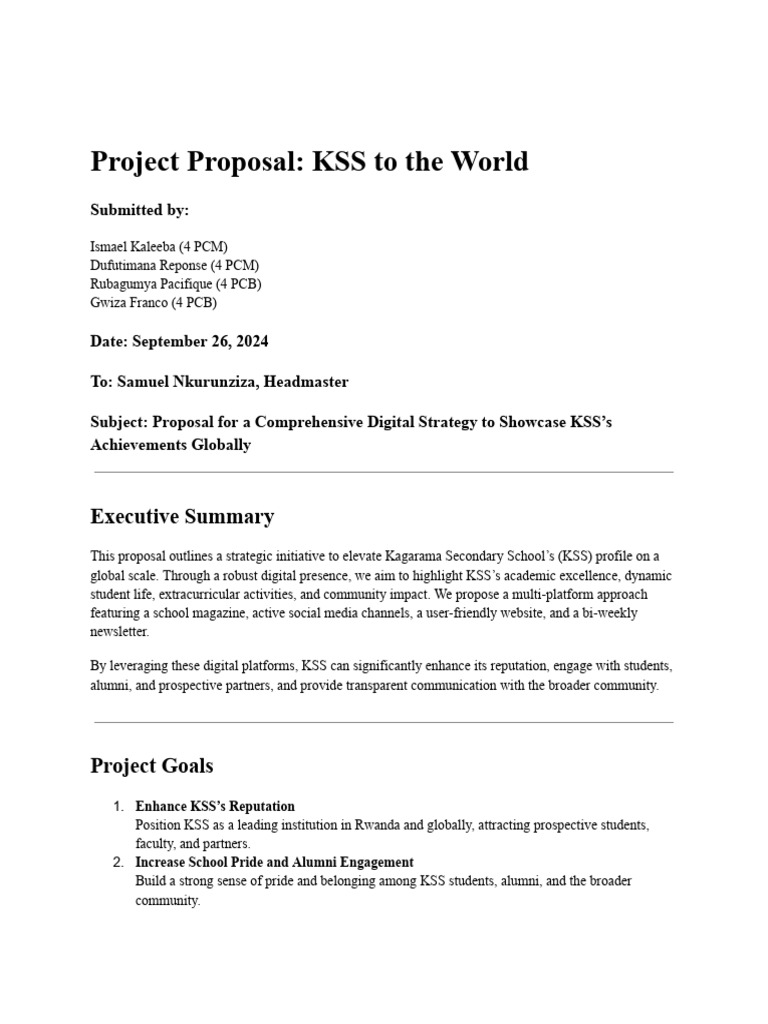 KSS To The World | PDF