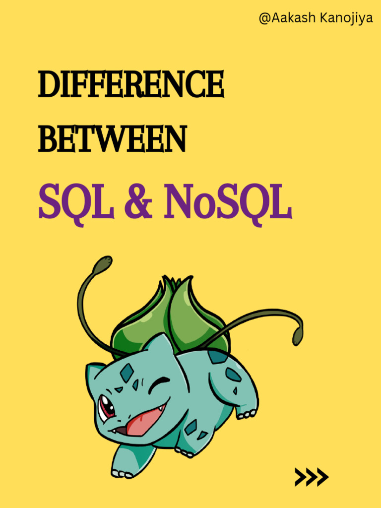 SQL Vs NoSQL | PDF