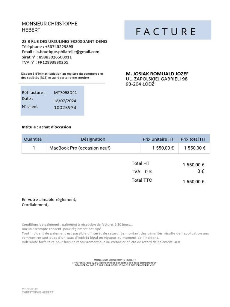 facture-Romuald_Josiak_Jozef_Rene_20240718 | PDF