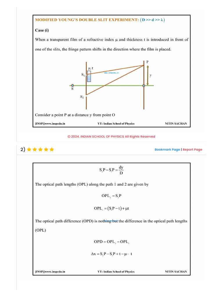 4)Modified Young_s Double Slit Experiment | PDF