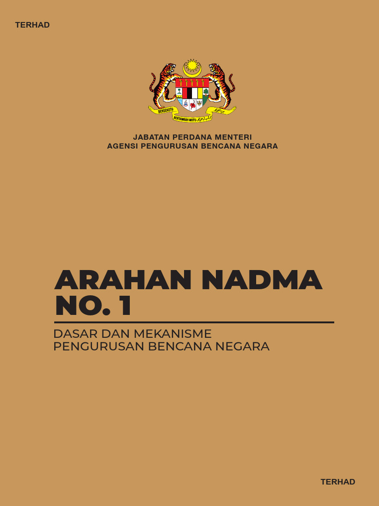 Arahan Nadma No 1 | PDF