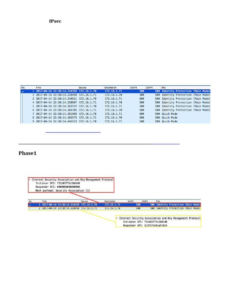 14 IPsec explanation of all packets (1) | PDF