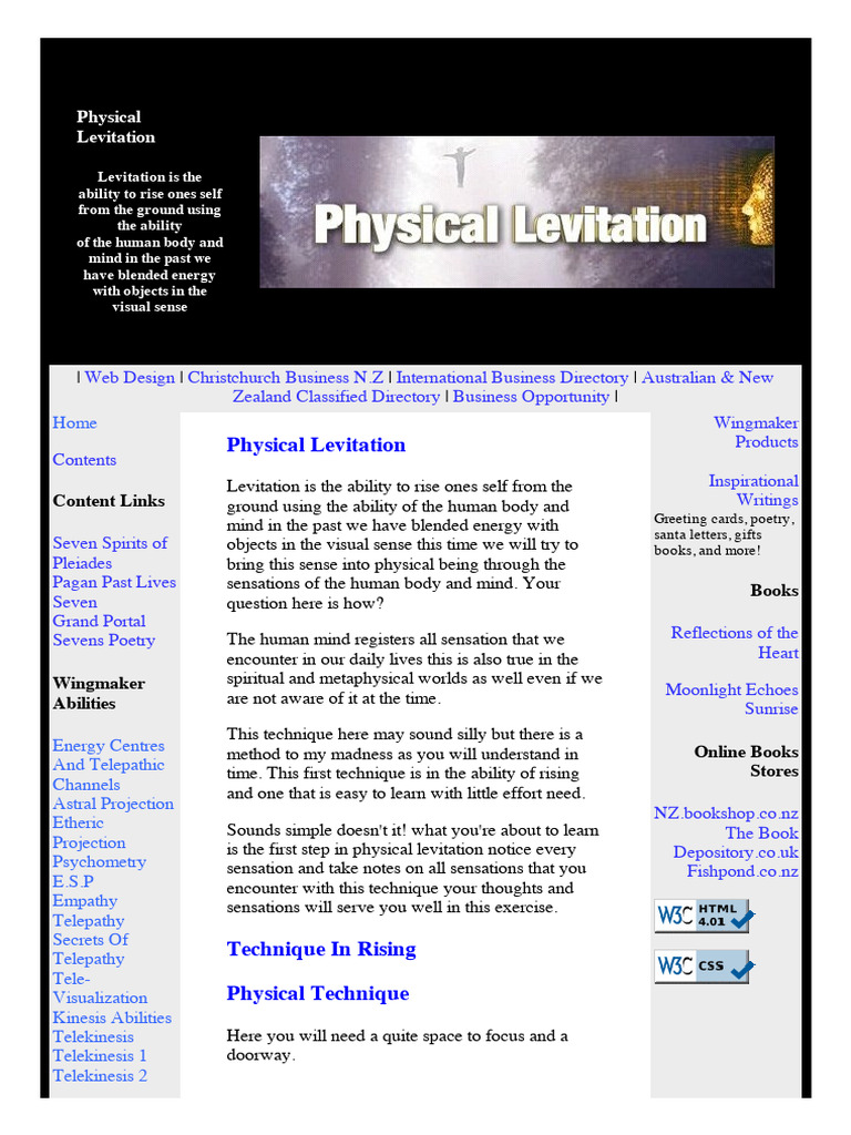 Physical Levitation | PDF