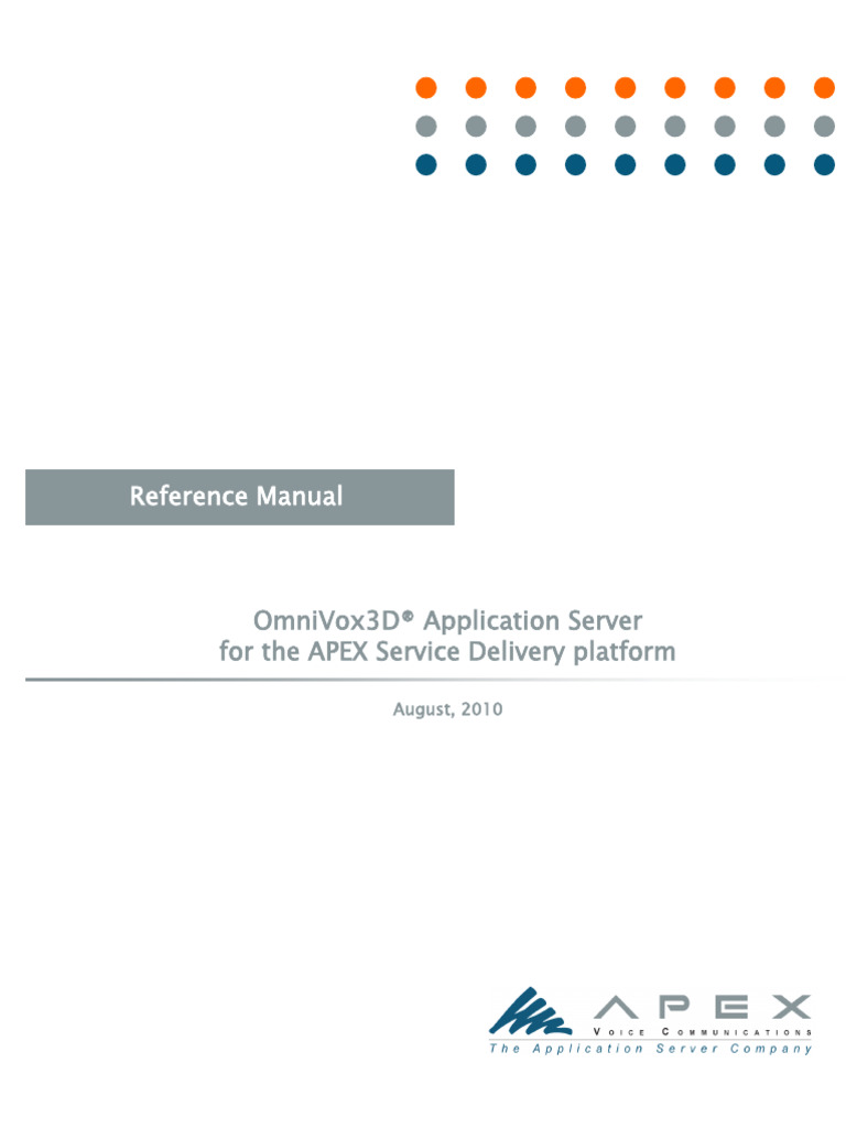 Reference Manual | PDF