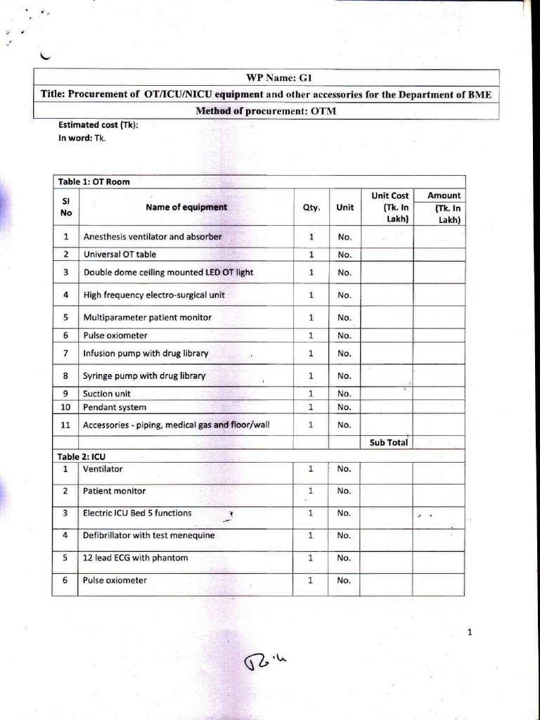 ID1010185_Technical Specification - | PDF