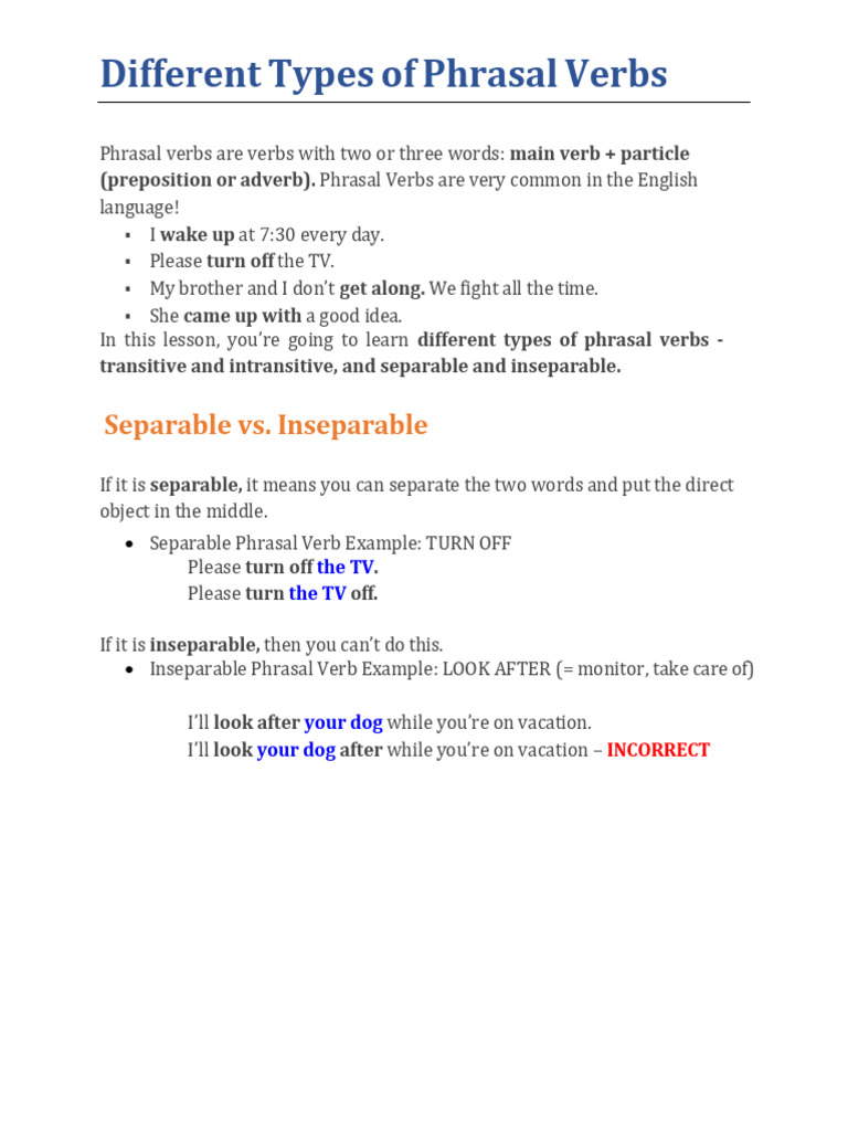 MTC Separable Vs Inseparable Fixed | PDF
