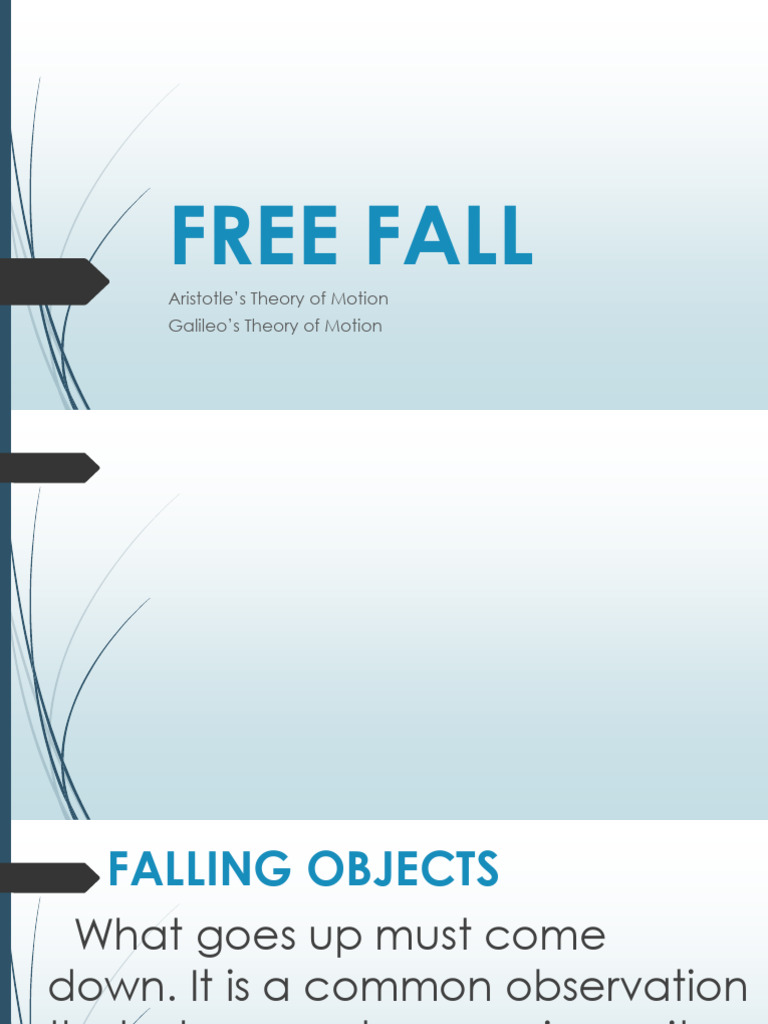Free Fall | PDF