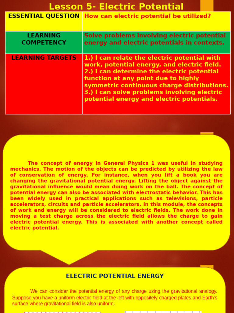 Electric Potential | PDF