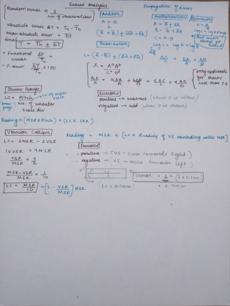physics formula | PDF