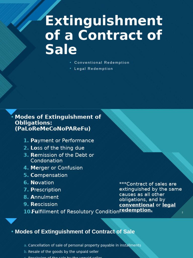 Legal Redemption | PDF